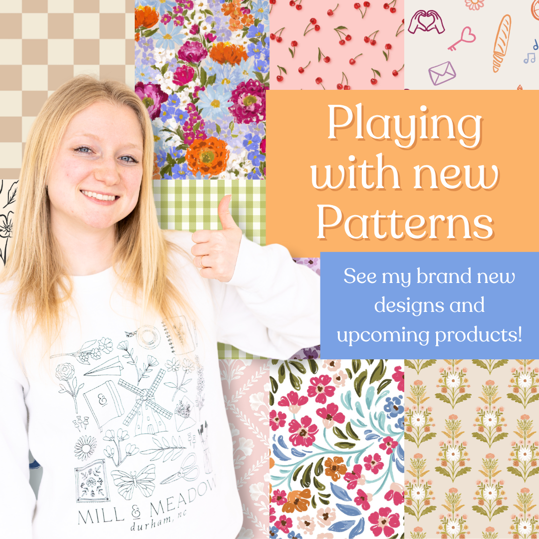 NEW PATTERN ALERT: a behind the scenes look at my UNRELEASED designs a ...