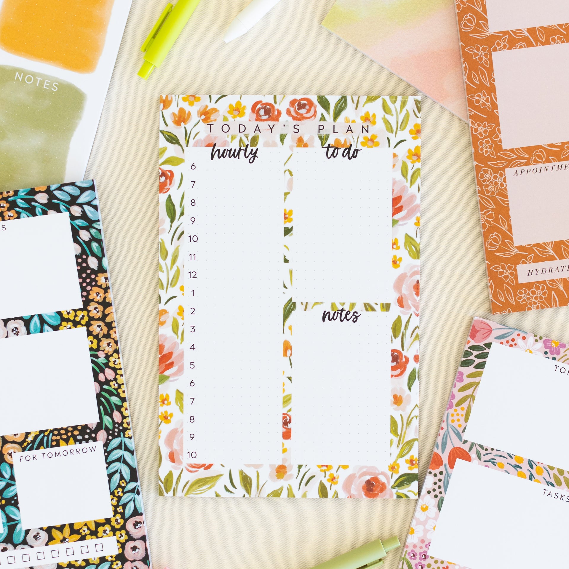 Daily Planner Notepads – Elyse Breanne Design