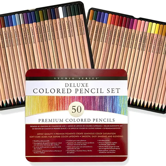 Studio Series Deluxe Colored Pencil Set (Set of 50) – Elyse Breanne Design