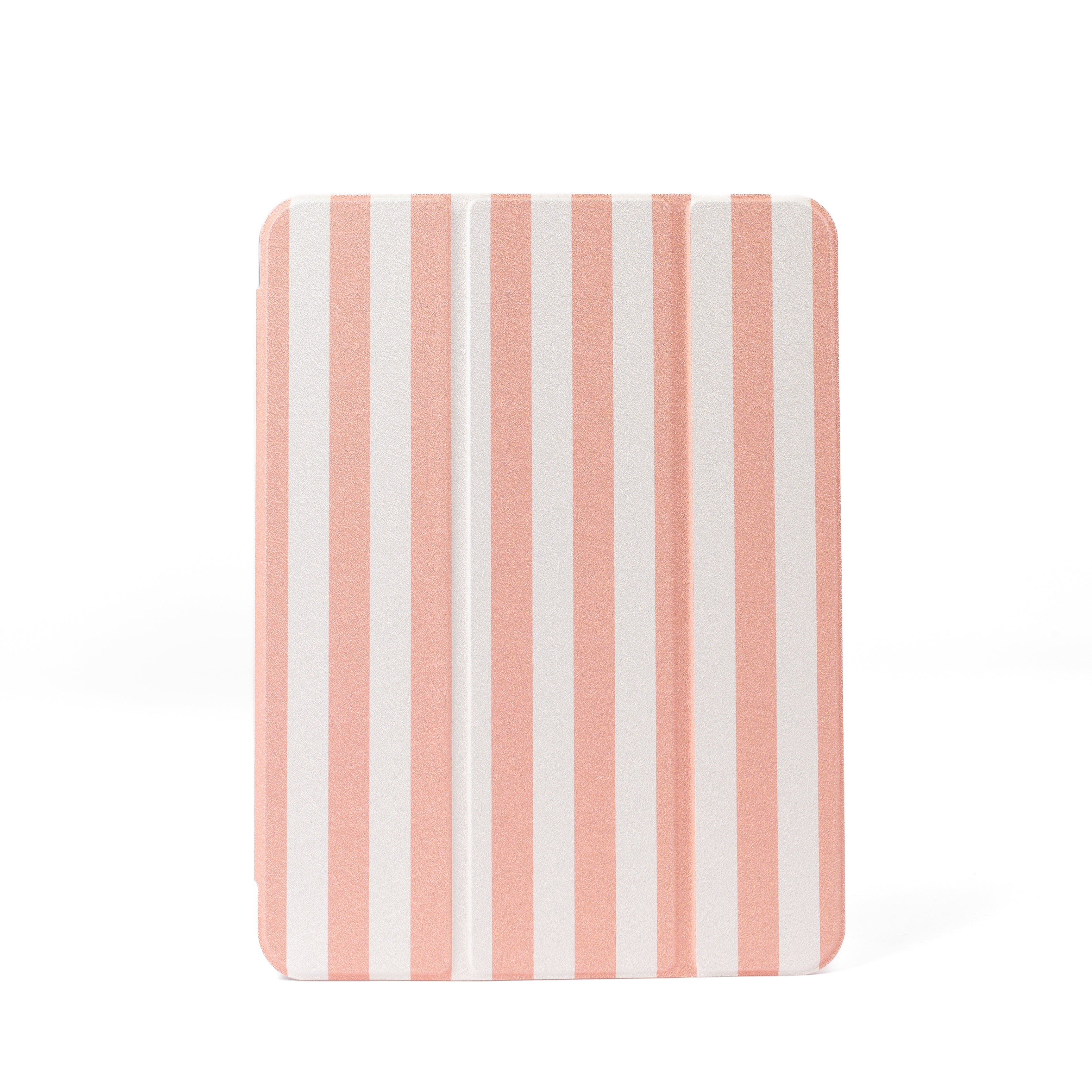 Pink Stripes iPad Case — Clear Back Tablet Cases for iPad, iPad Air ...