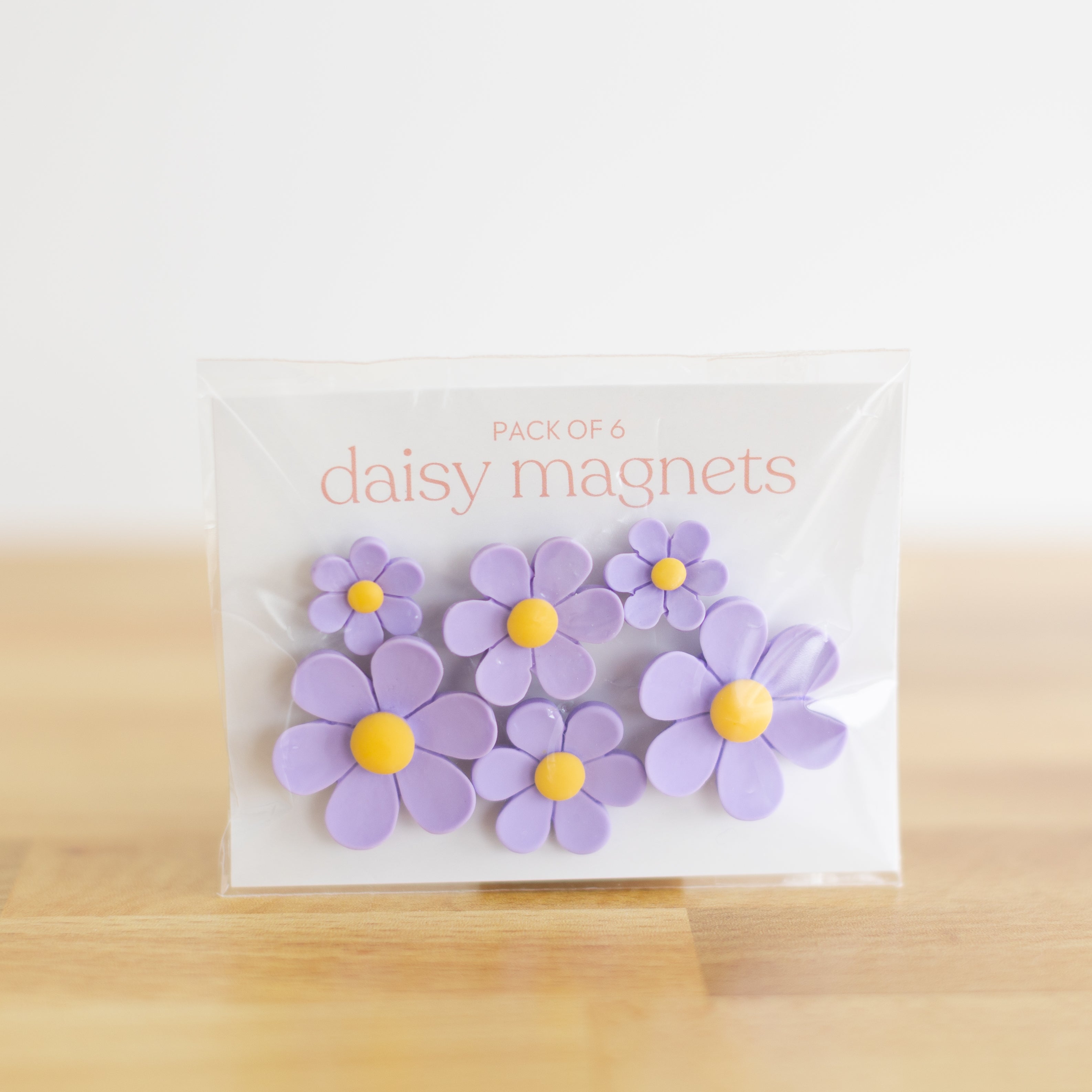 Pack of 6 Daisy Magnets – Elyse Breanne Design