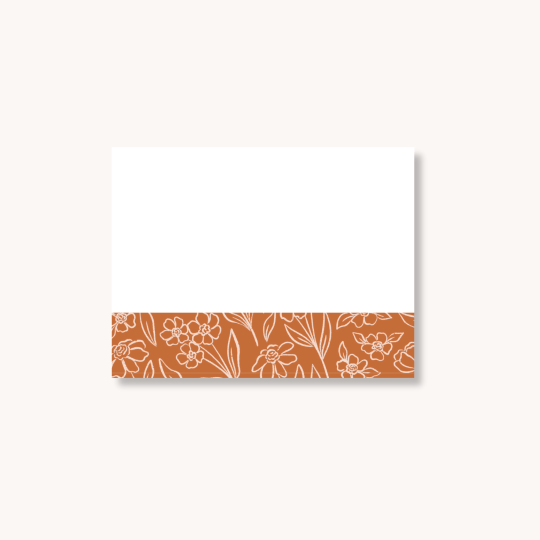 Terracotta Sticky Notes, 4x3" – Elyse Breanne Design