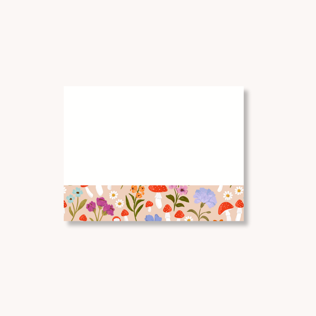 Mushroom Meadows Sticky Notes, 4x3" – Elyse Breanne Design